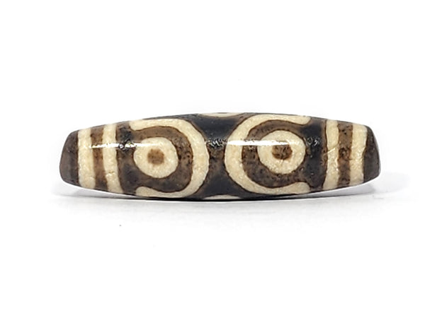 Ancient Tibetan Six Eye Motif Dzi Bead - Extremely Old - Ancient Dzi Shop