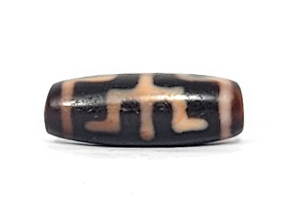 Antique Goddess Parvati's Trishula & Double Lotus Dzi (070325 ...